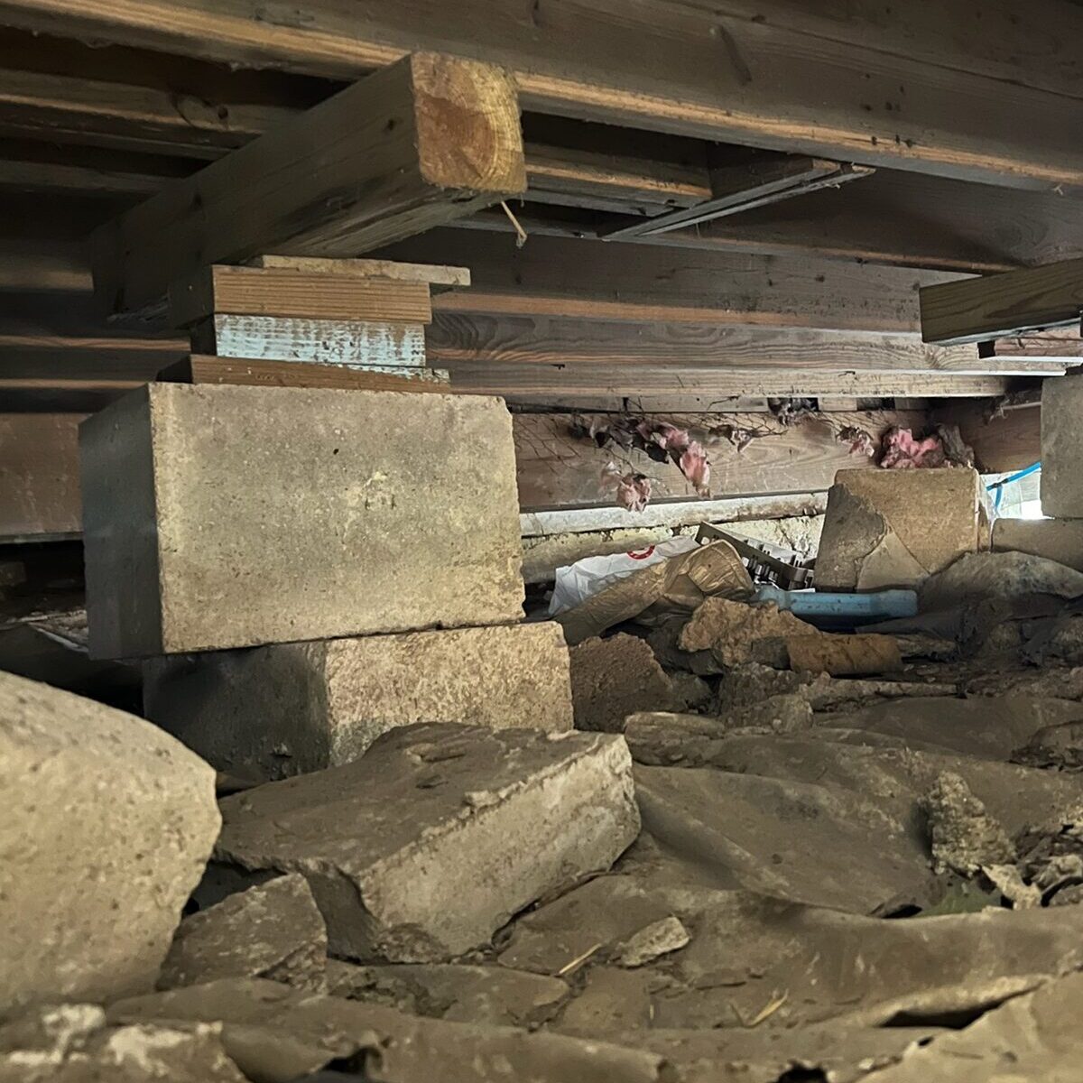 Leveling your Pier and Beam Home with Shims? | Baird Foundation Repair